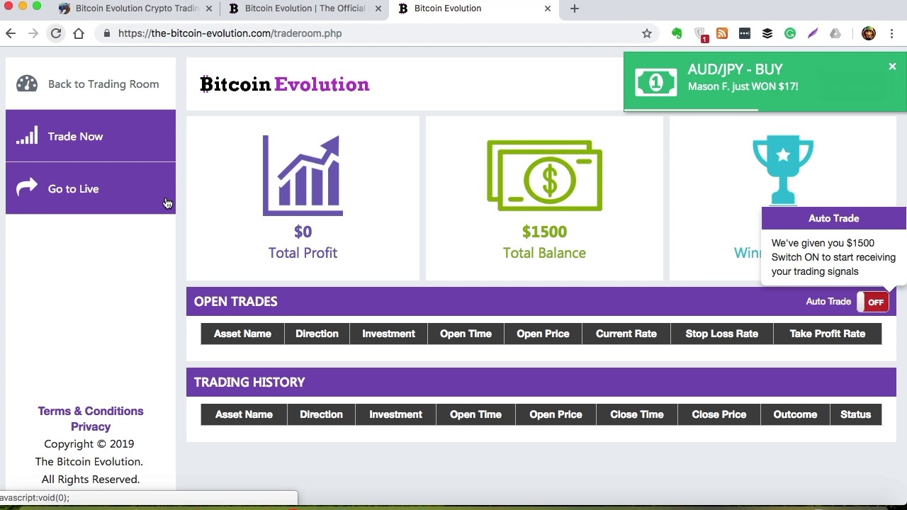 Bitcoin Evolution Truffa? Recensione App e come funziona