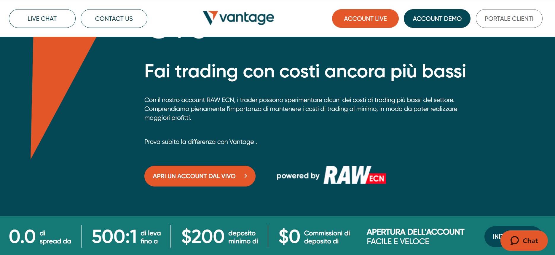 Vantage Markets: recensione e caratteristiche del broker online